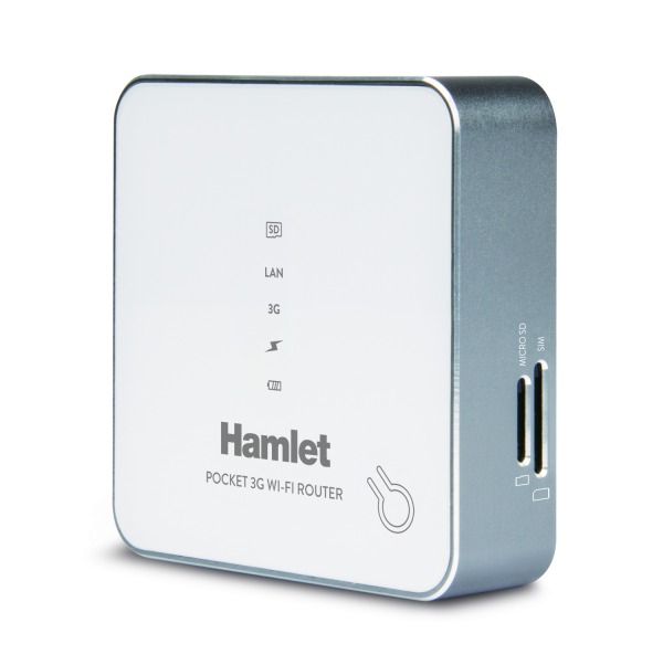 Hamlet Pocket 3G Wi-Fi Router: connessi ovunque