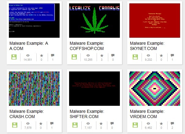 Il Malware Museum colma la nostalgia per i virus anni ’80 e ‘90